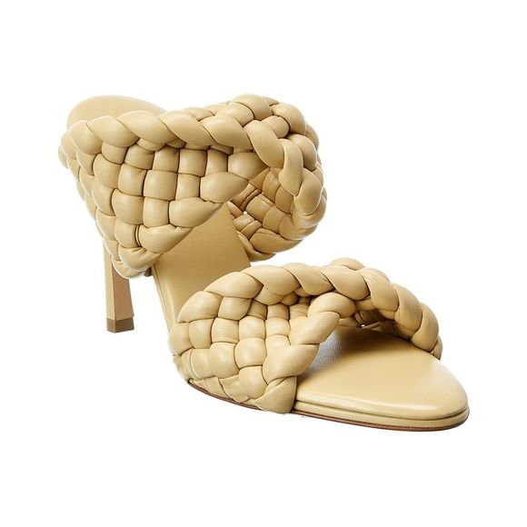 Bottega Veneta | Shoes | Bottega Veneta Bv Curve Leather Sandal Brown ...